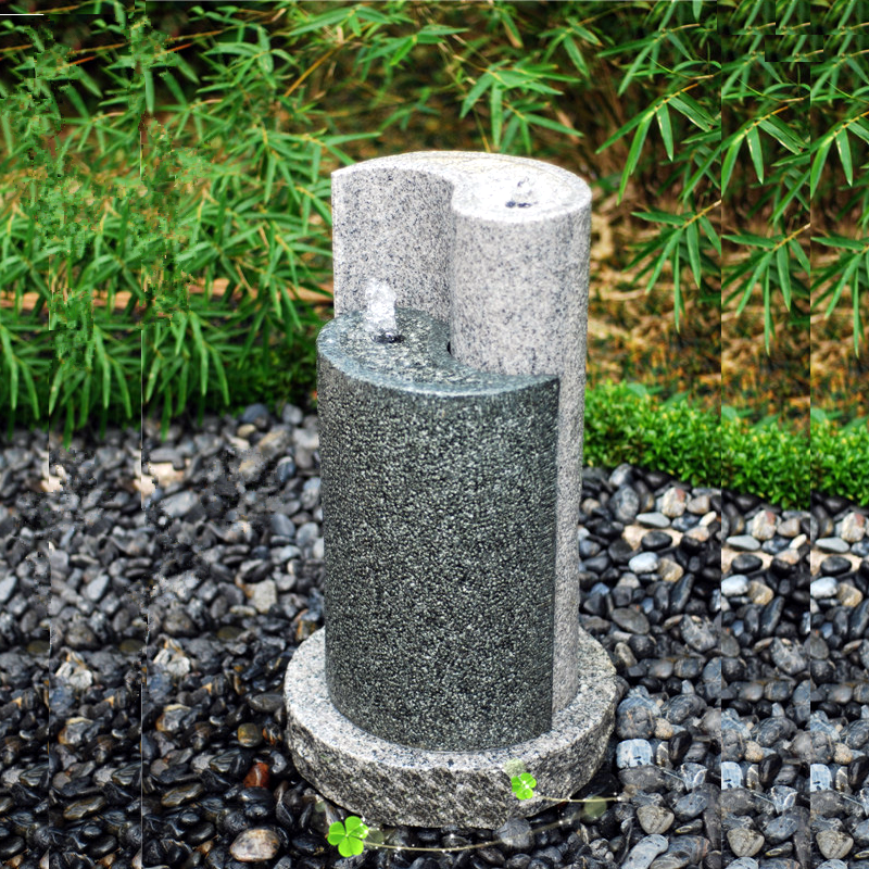 Wholesale Chinese style Granite Stone waterfall Water fountain Outdoor ...