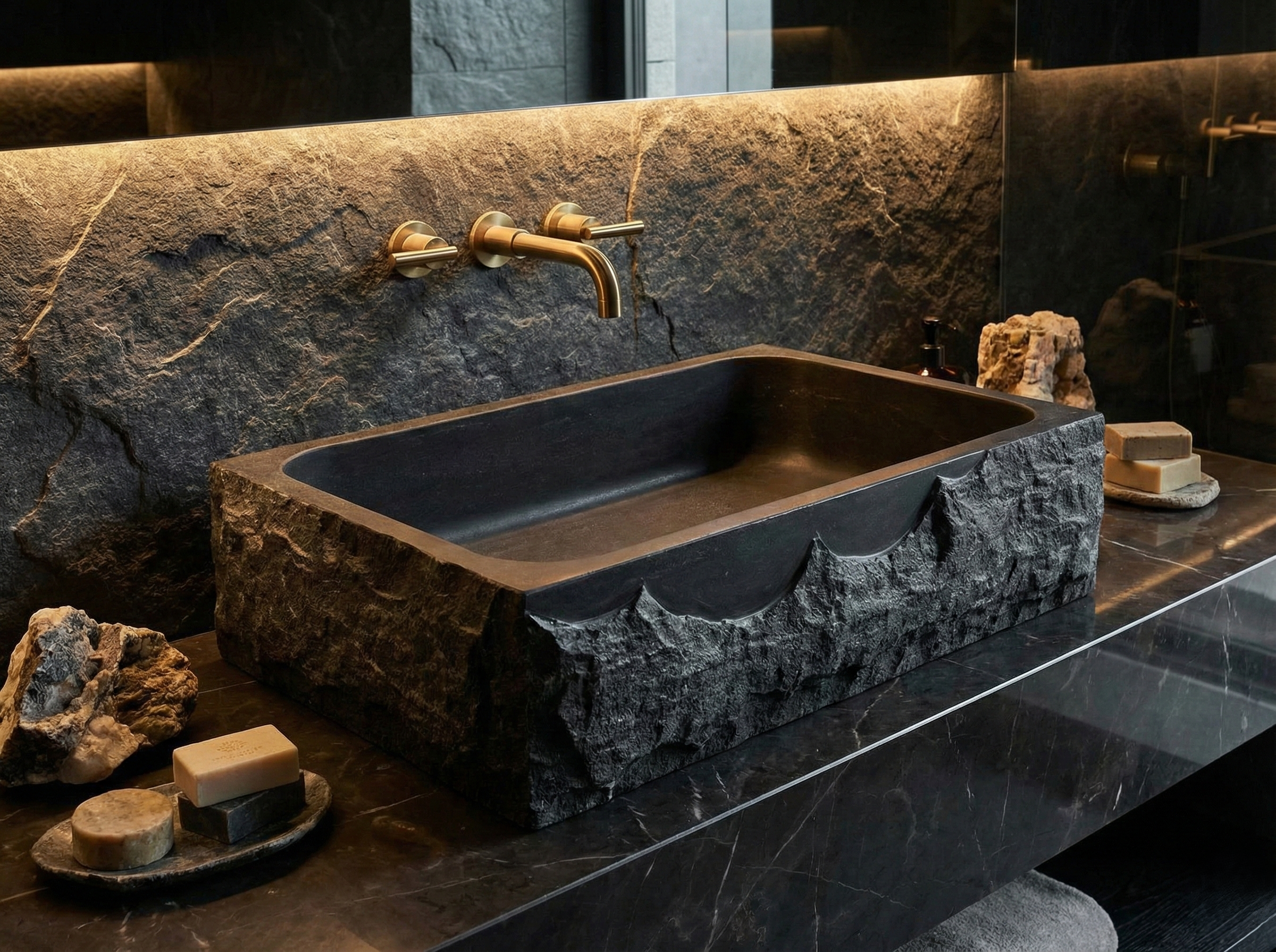 The Rise of Sculptural Stone Water Bowls & Organic Shapes