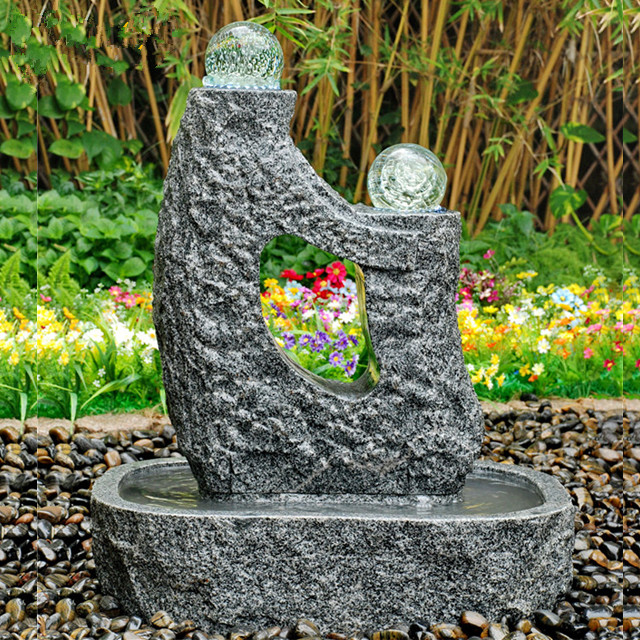 Wholesale Outdoor granite decorative garden crystal fountains design ...